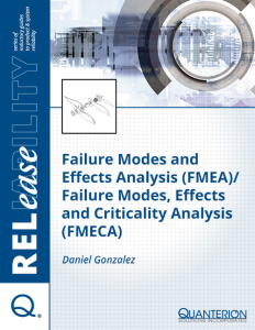 Failure Modes and Effects Analysis (FMEA) / Failure Modes, Effects and ...