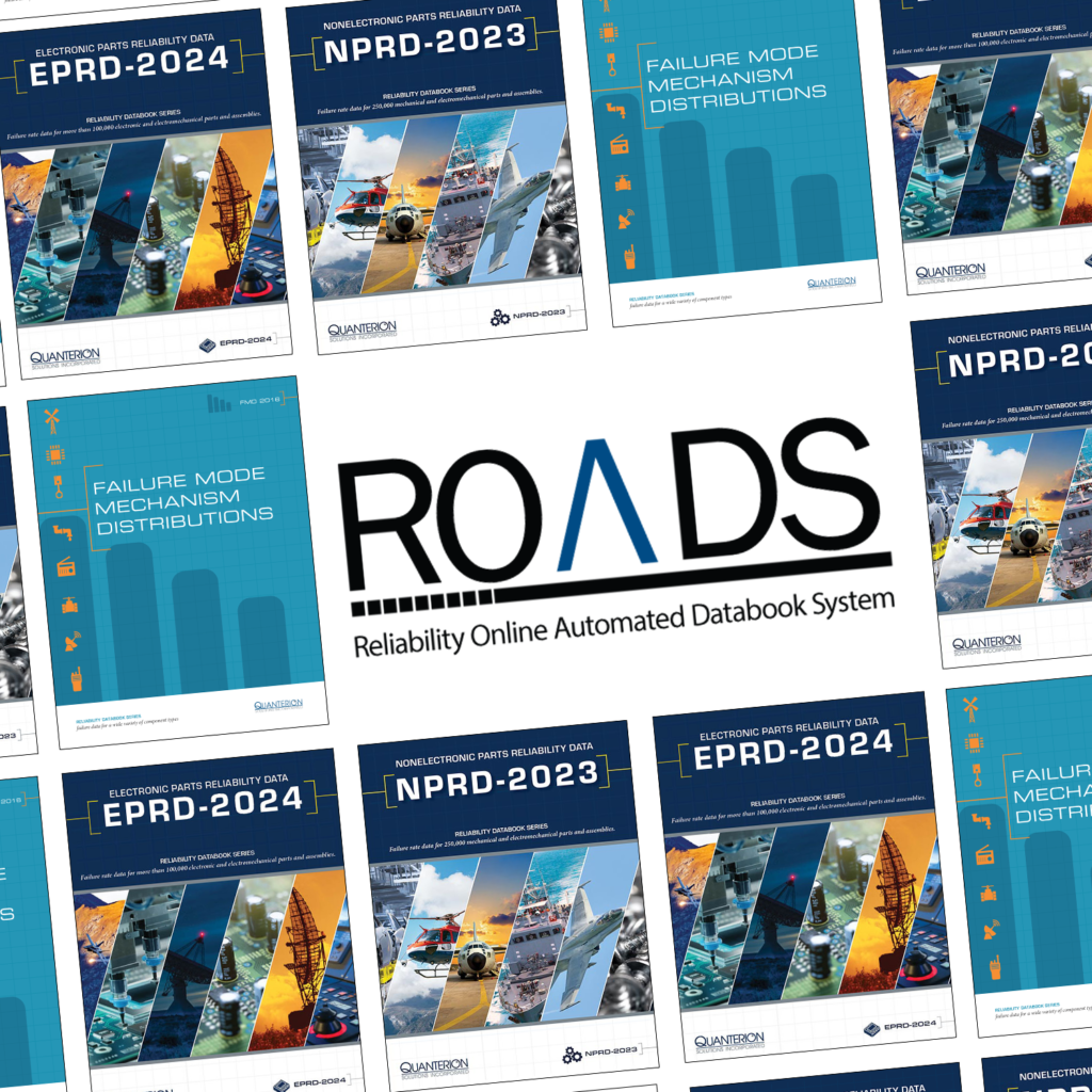 Reliability Online Automated Databook System (ROADS) – All Databooks ... Reliability Online Automated Databook System (ROADS) – All Databooks ...