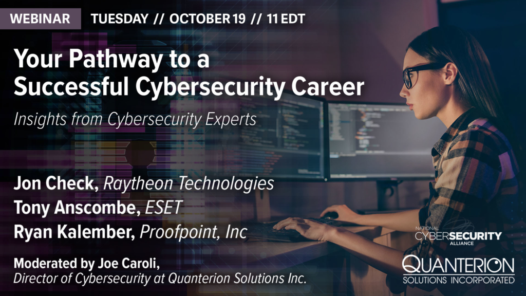 Cybersecurity Career Awareness Week: Cyber Awareness Month Week Three ...
