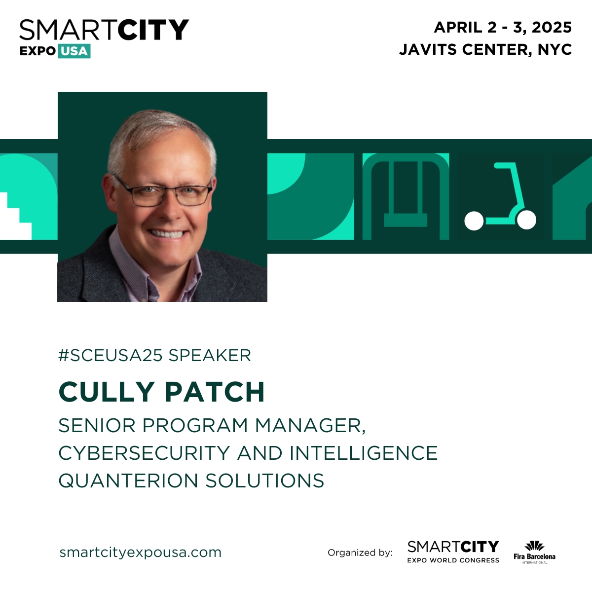 Cully Patch to Speak at Smart City Expo USA – Quanterion Solutions ...